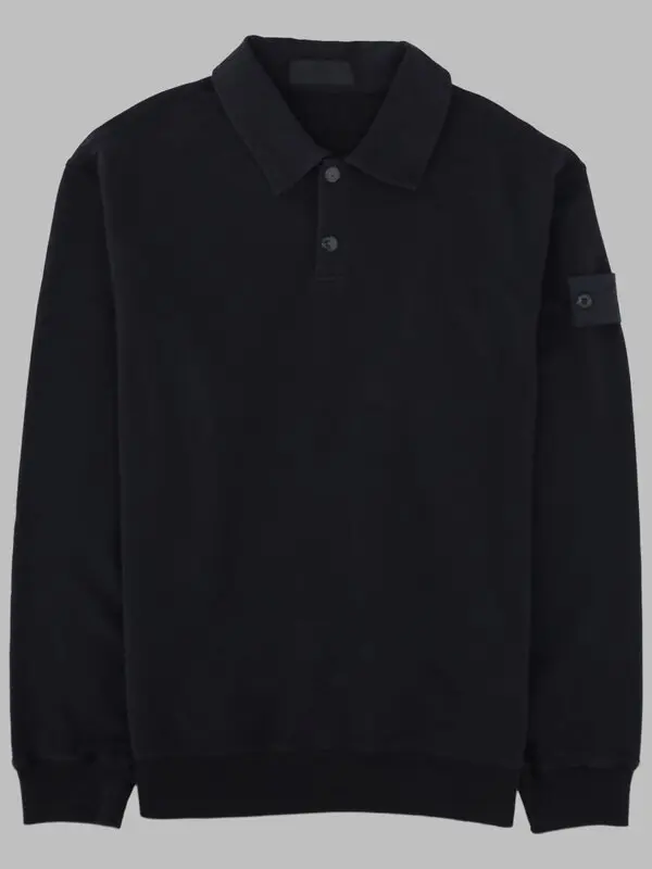 Stone Island Polo Con Patch Logo