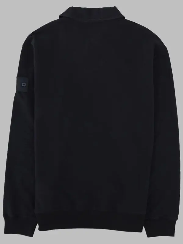 Stone Island Polo Con Patch Logo - Blue