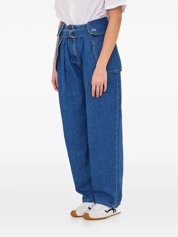 Loewe Cargo Denim Jeans - Multicolor