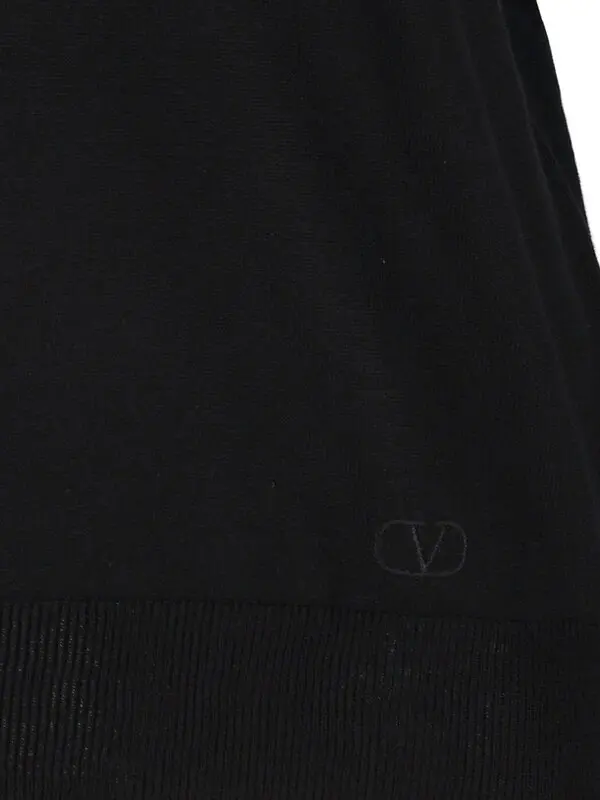 Valentino Garavani Vlogo Signature Wool Sweater - Black