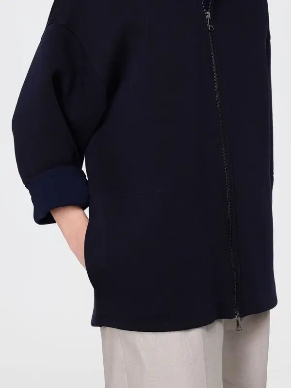 Max Mara Virgin Wool Blend Hoodie