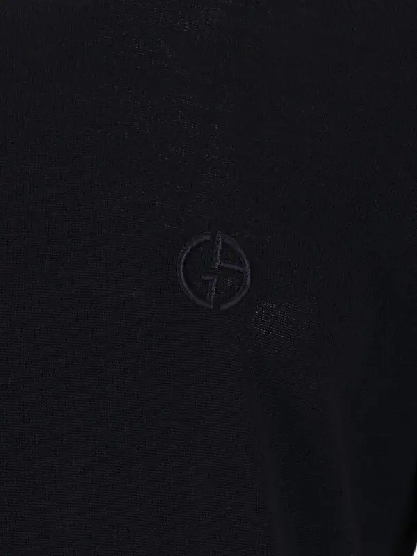 Giorgio Armani Crew Neck Wool Sweater