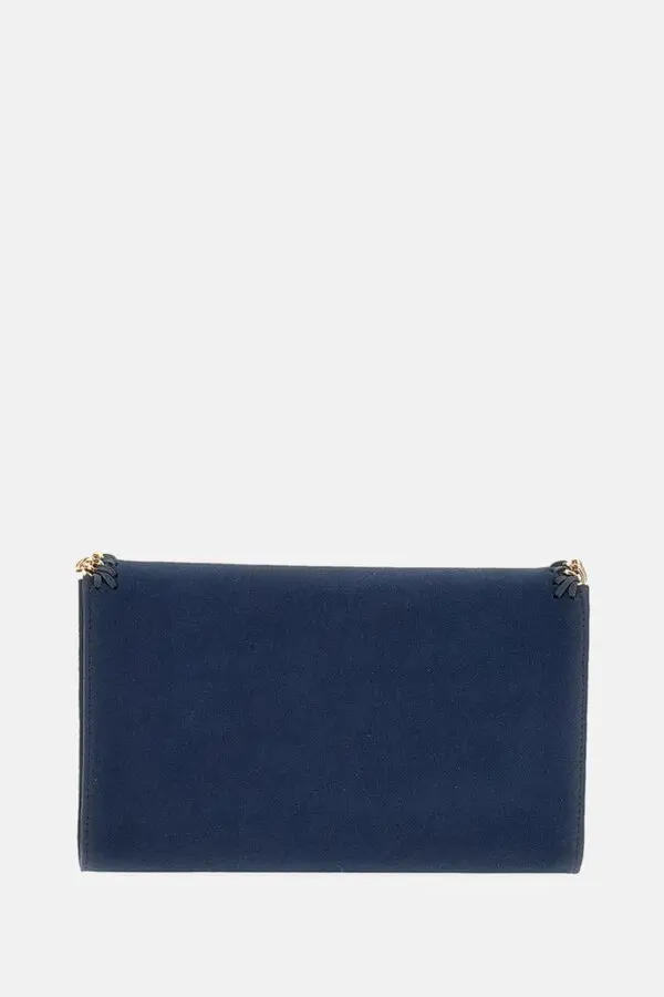 Stella McCartney Falabella Wallet With Chain Alter Suede Bag - Multicolor