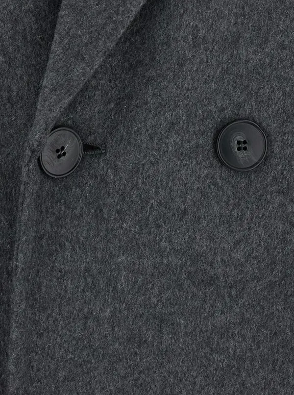 Victoria Beckham Wool And Cashmere Coat - Multicolor