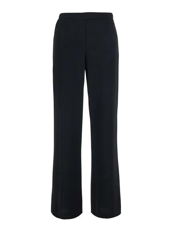 P.a.r.o.s.h Wide Leg Trousers - Black