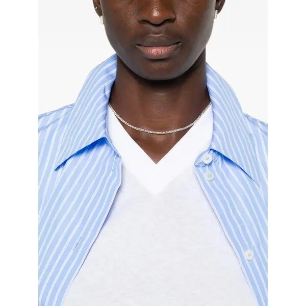 TOTEME V-neck Short Sleeves T-shirt - White