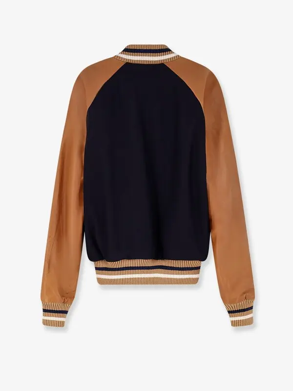 Dsquared2 Varsity Bomber Jacket - Blue