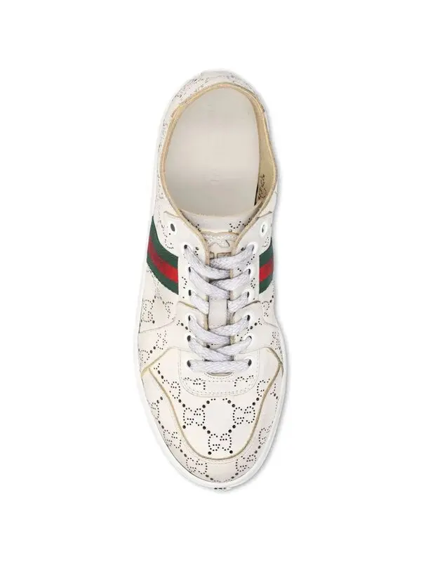 Gucci Stretch Leather Sneakers