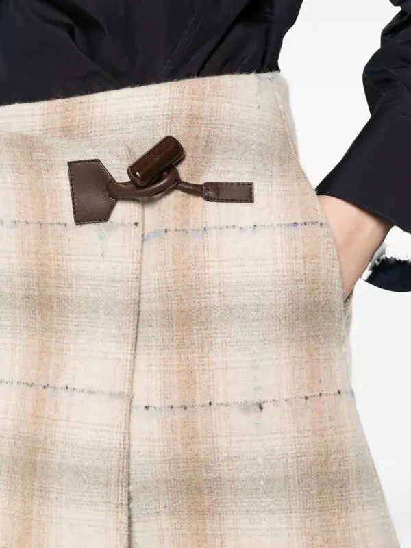 Loewe Wool And Cashmere Mini Skirt