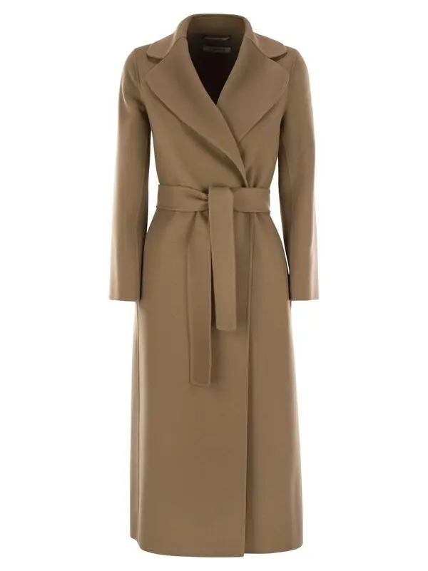 Max Mara Poldo Wool Coat - Brown