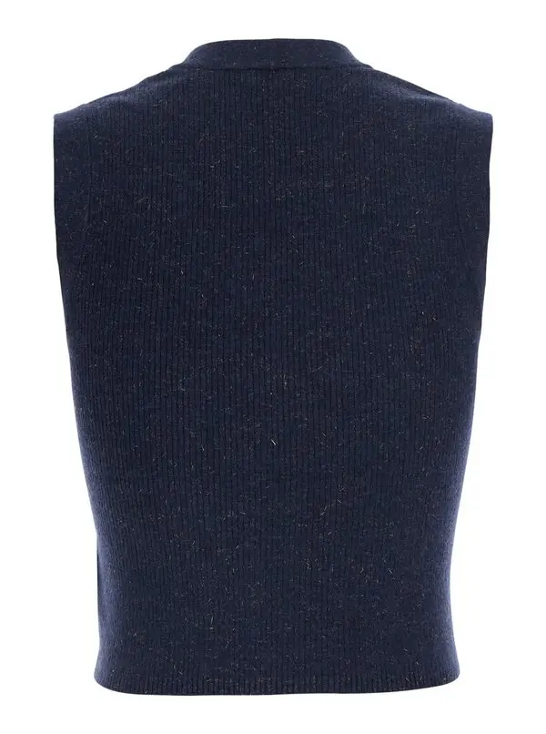 Brunello Cucinelli Cashmere Blend Vest - Multicolor