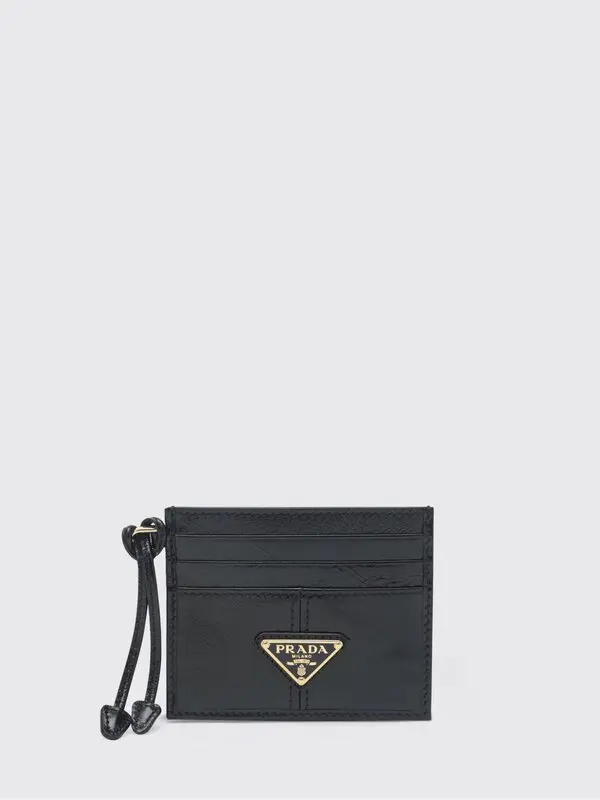Prada Leather Card Holder