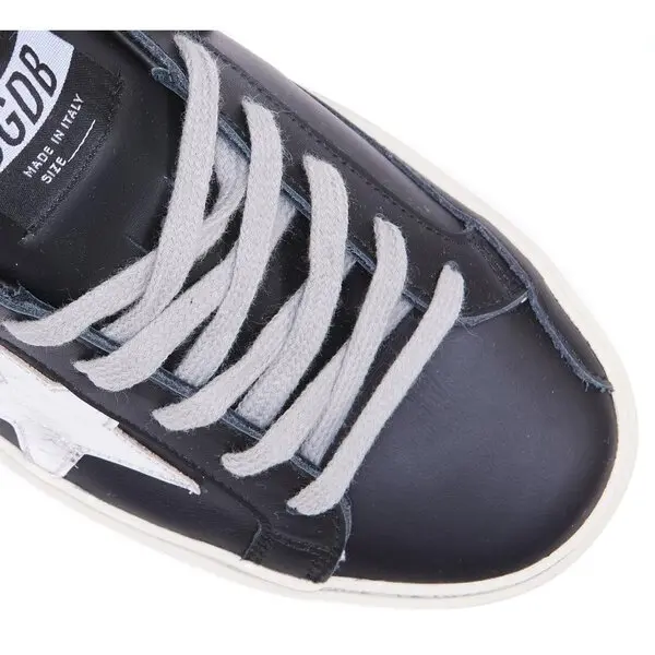 GOLDEN GOOSE Hi Star Sneakers - Black