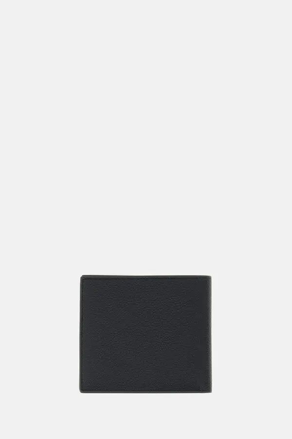 Thom Browne Billfold In Soft Pebble Grain Leather