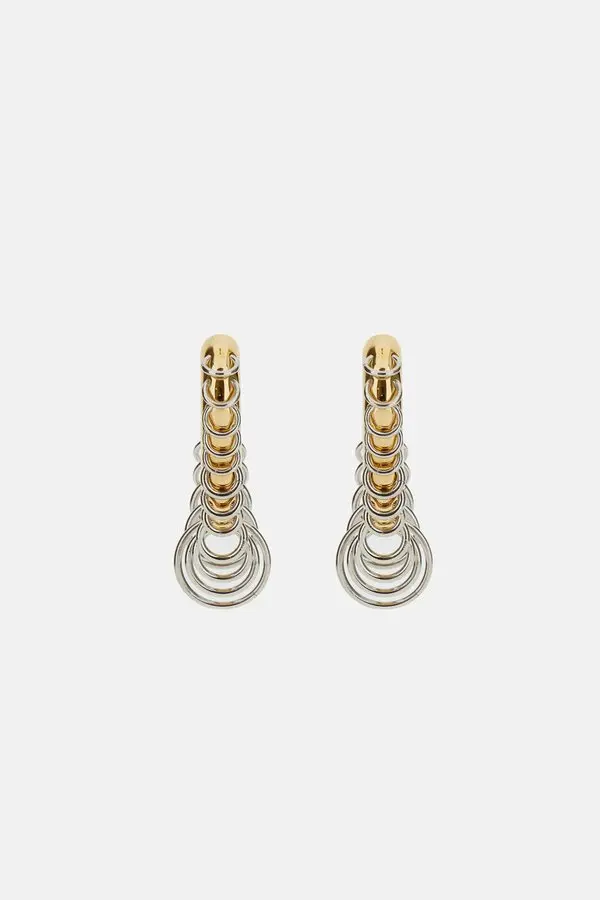Rabanne Punk Xl Link Earrings - Multicolor