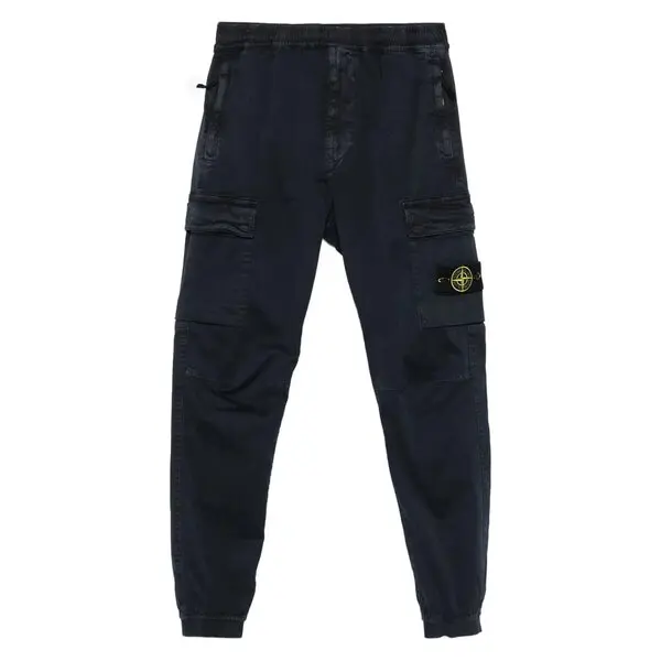 Stone Island Trousers Tapered Trousers - Blue