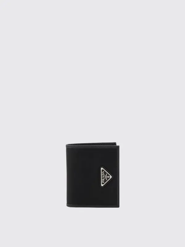 Prada Re-nylon Wallet With Triangle Logo