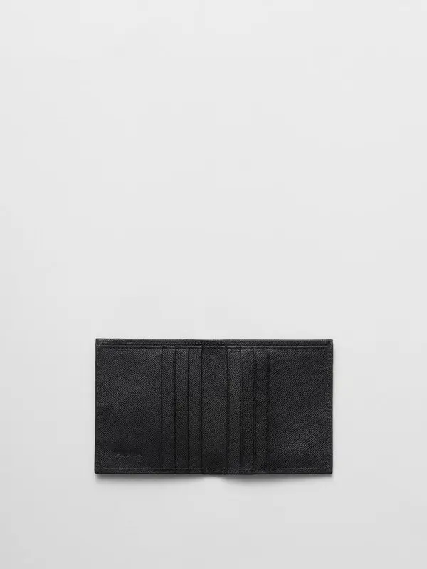 Prada Re-nylon Wallet With Triangle Logo
