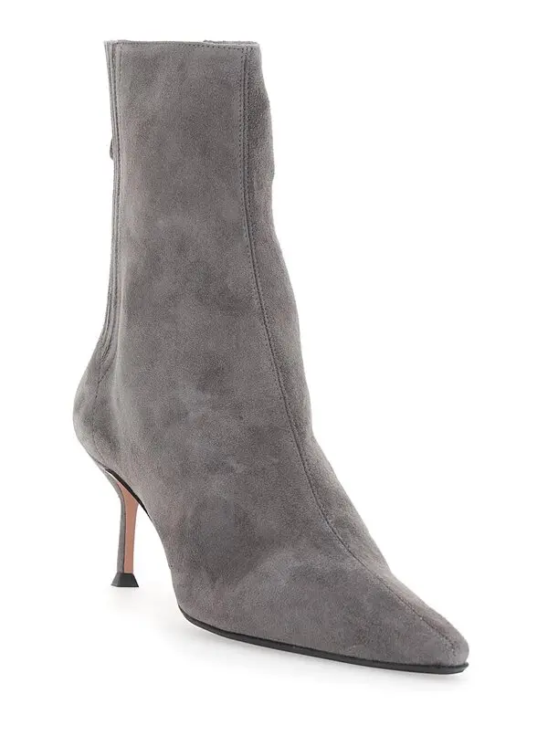 AQUAZZURA Saint Honore Suede Stiletto Boots - Multicolor