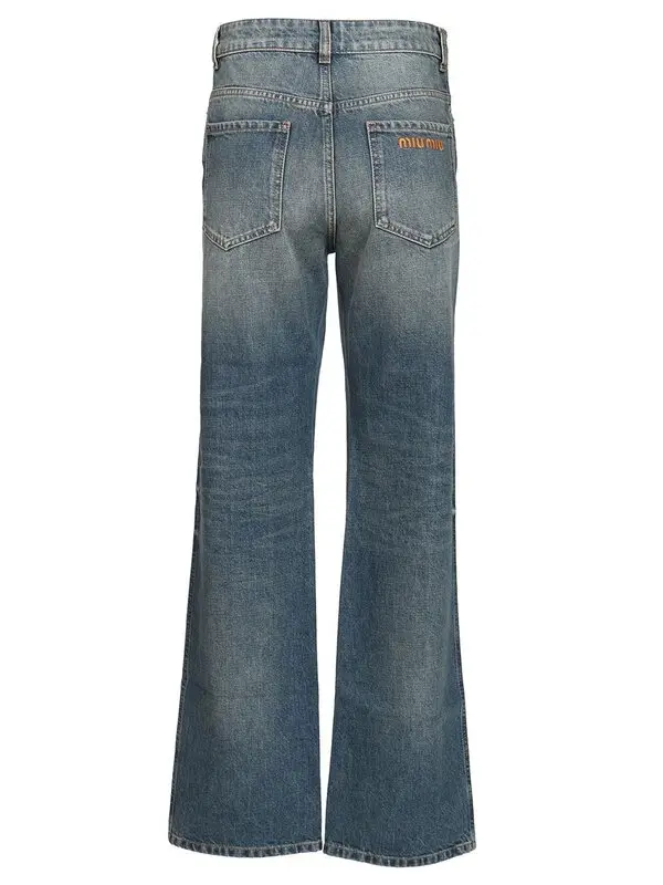 Miu Miu Five-pocket Denim Trousers