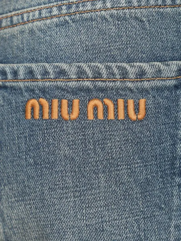 Miu Miu Five-pocket Denim Trousers