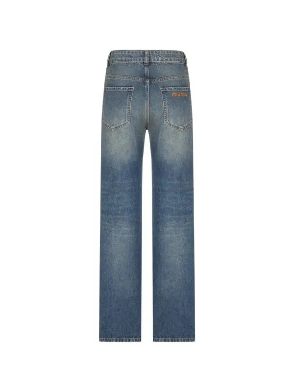 Miu Miu Five-pocket Denim Trousers