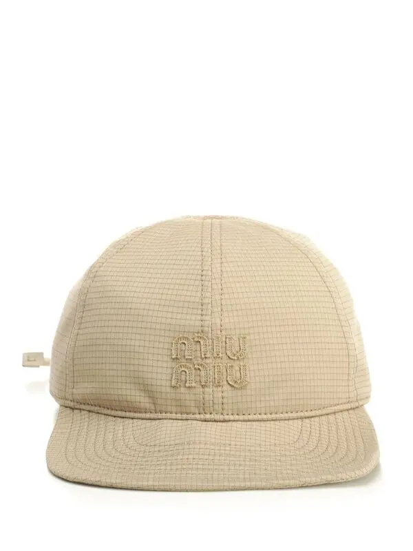 Miu Miu Cotton Baseball Cap - Multicolor