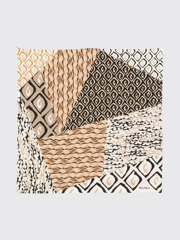 Max Mara Printed Silk Foulard