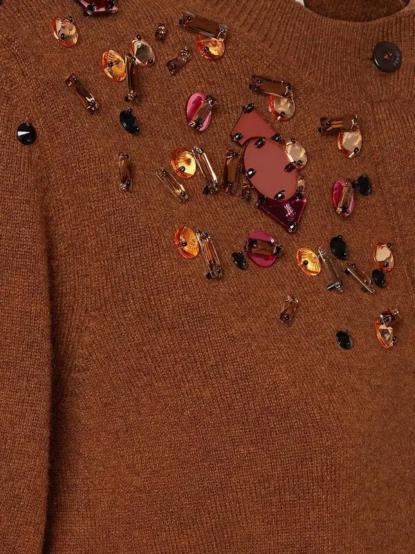 Fendi Wool And Cashmere Cardigan