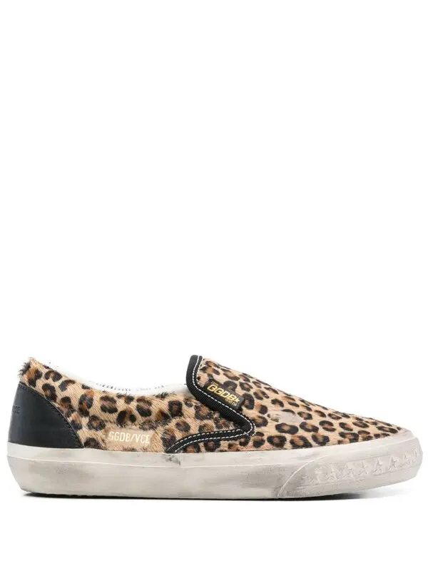 GOLDEN GOOSE Vce Leather Slip On