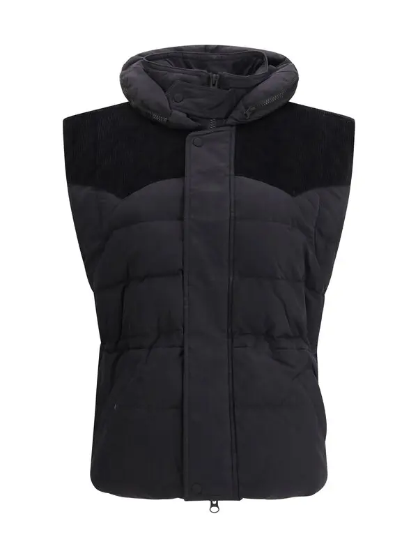 Isabel Marant Étoile Olfa Padded Gilet - Black