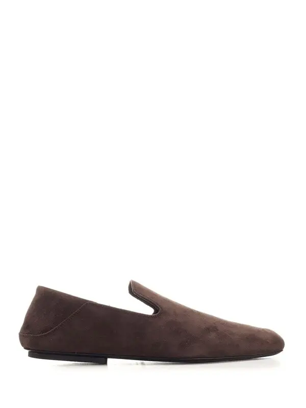 Bottega Veneta Adamo Suede Slipper - Brown