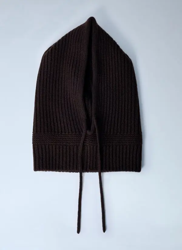 Miu Miu Logo Motif Beanie Hat