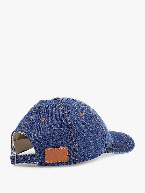 Loewe Paula's Ibiza Blue Denim Hat - Multicolor