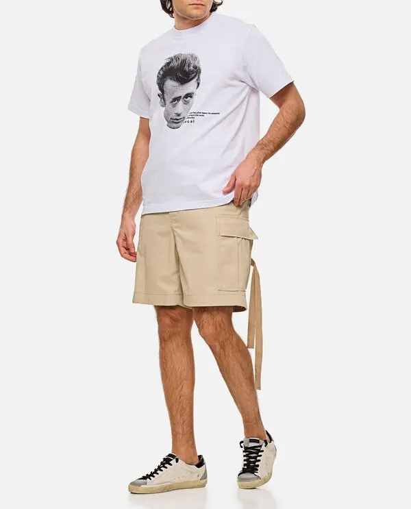 Sacai Cotton Twill Shorts