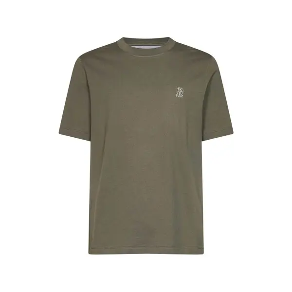 Brunello Cucinelli T-shirts & Vests T-shirts - Green
