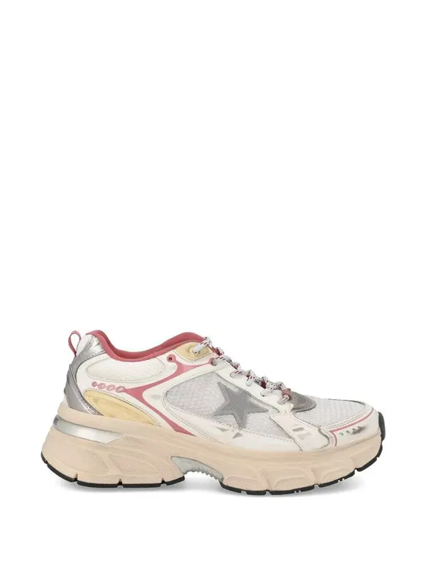GOLDEN GOOSE Lightstar Leather Sneakers - Multicolor