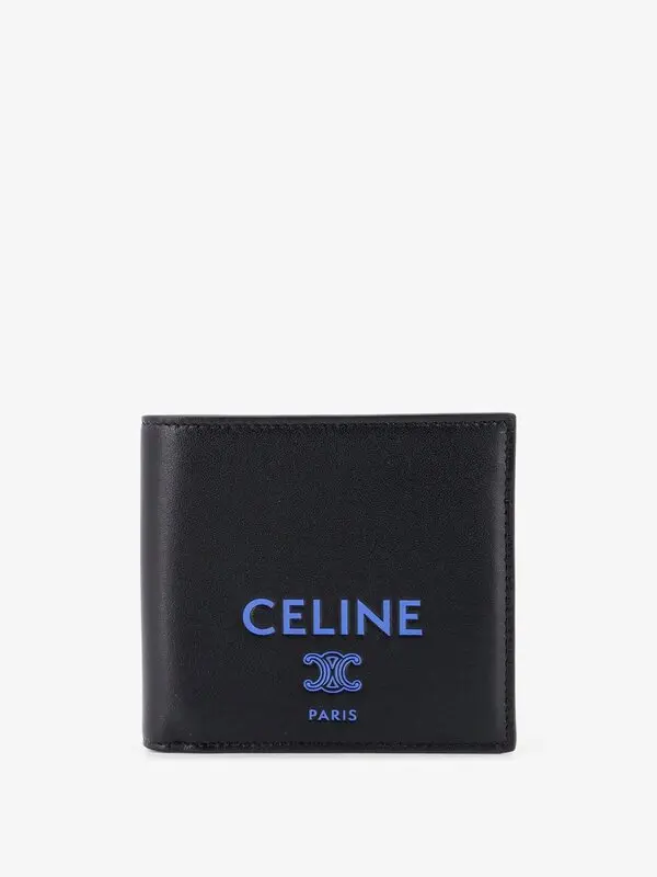 Celine Leather Bi-fold Wallet - Multicolor