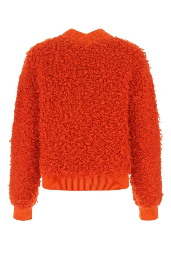 Bottega Veneta Boucle Sweater - Red