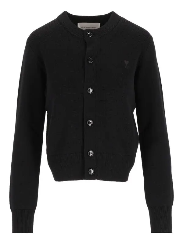 AMI Paris Knitted Cardigan