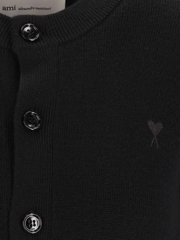 AMI Paris Knitted Cardigan