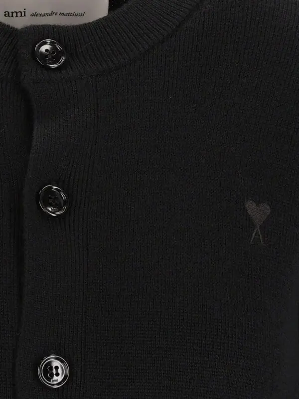 AMI Paris Knitted Cardigan