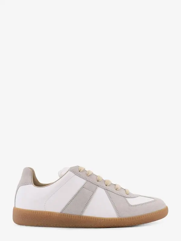 MAISON MARGIELA Leather Sneakers - Black