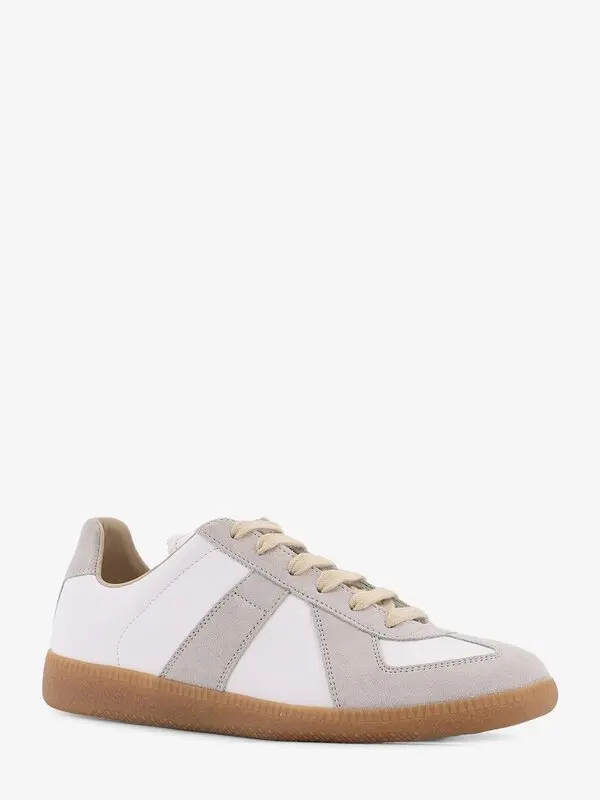 MAISON MARGIELA Leather Sneakers - Black