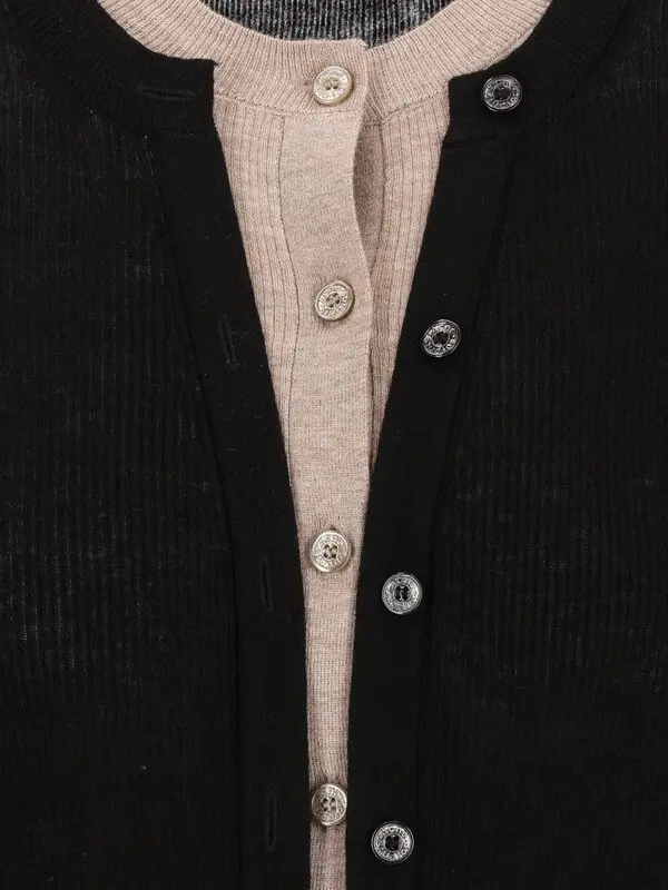Acne Studios Layered Button-up Cardigan