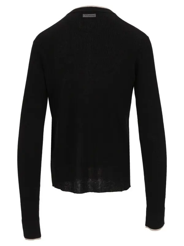 Acne Studios Layered Button-up Cardigan - Black
