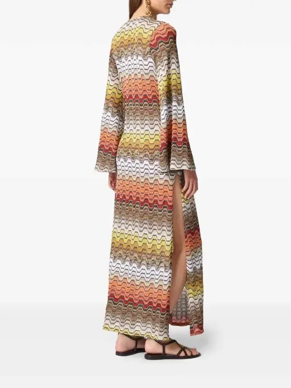 Missoni Long Dress With Chevron Pattern
