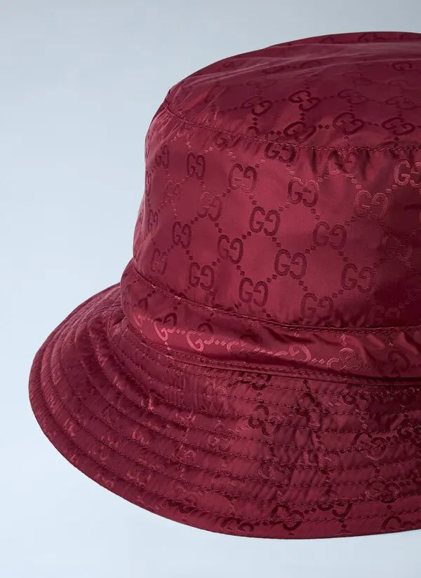 Gucci Logo Motif Bucket Hat