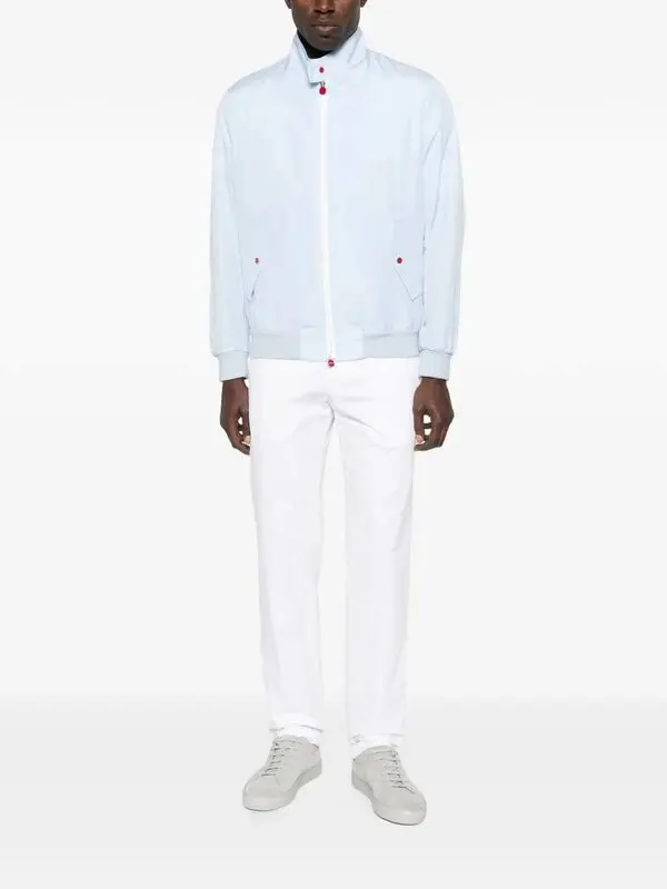 Kiton Jacket With Zip Pocket