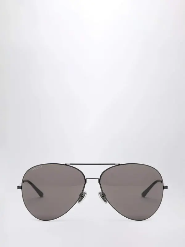 Gucci Pilot Metal Sunglasses